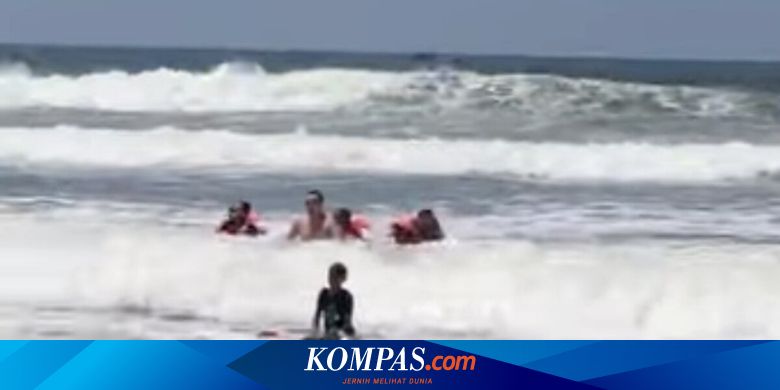 Bermain di "Rip Current", Wisatawan Kazakhstan Terseret Ombak Pantai ...