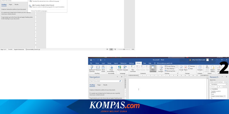 Cara Translate Dokumen di Word Secara Otomatis Tanpa Menggunakan Google ...