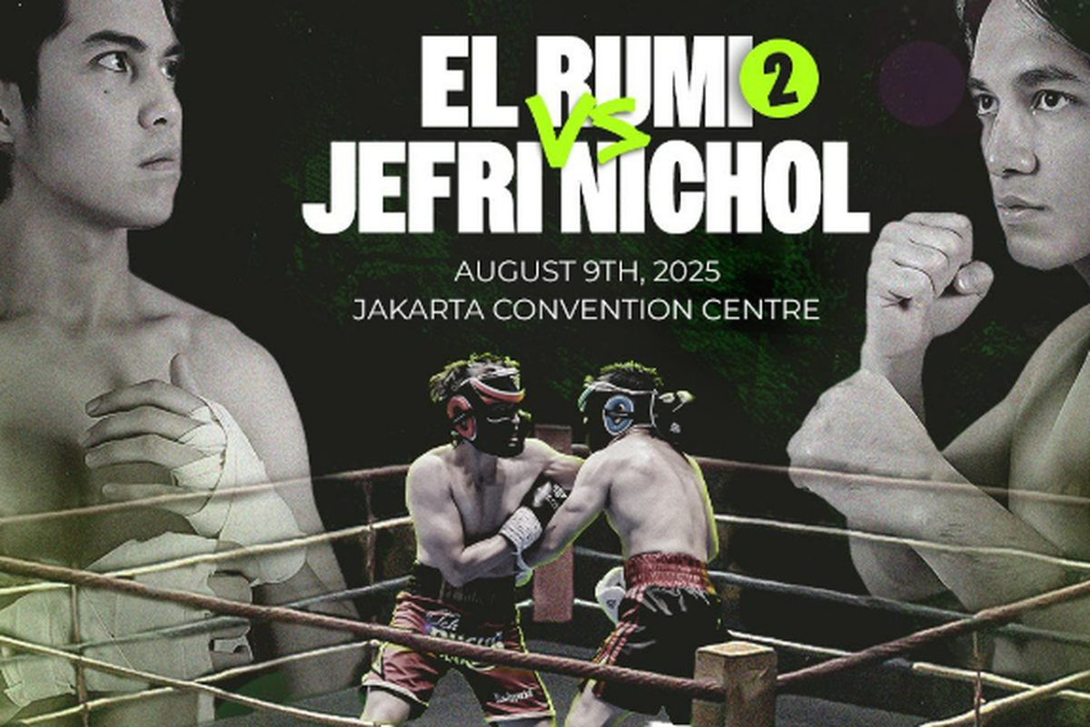 El Rumi Kembali Menang Tinju Lawan Jefri Nichol di Super Knockout