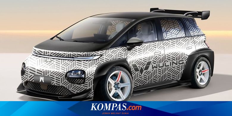Modifikasi Wuling Cloud EV Jadi Mobil Drifting