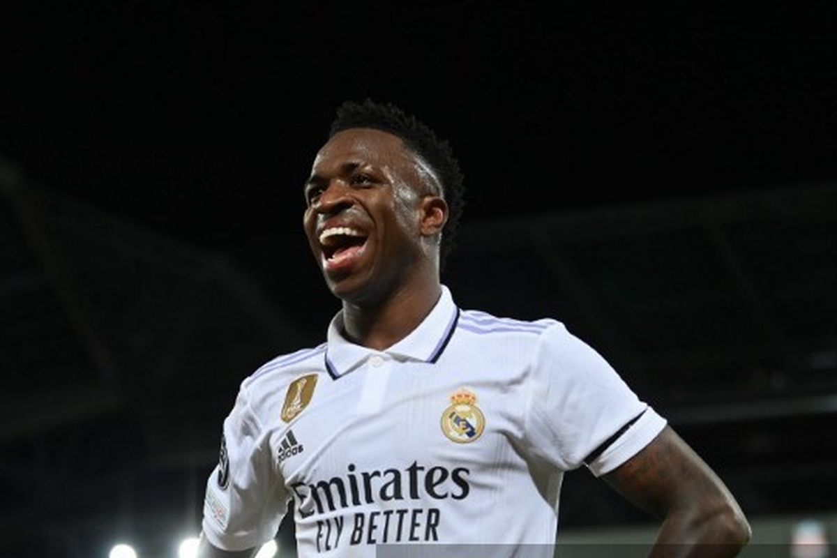 Vinicius Jr Ganti Nomor Punggung di Real Madrid, Pakai Angka Keramat 7