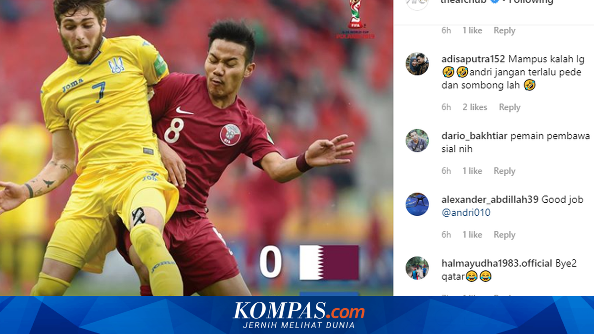 Hujatan Netizen Indonesia ke Andri Syahputra yang Bela Timnas Qatar
