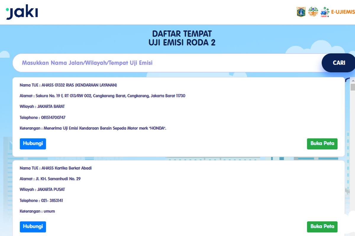 Cek Daftar Lokasi Uji Emisi di Seluruh Jakarta, Tak Lolos Akan Ditilang