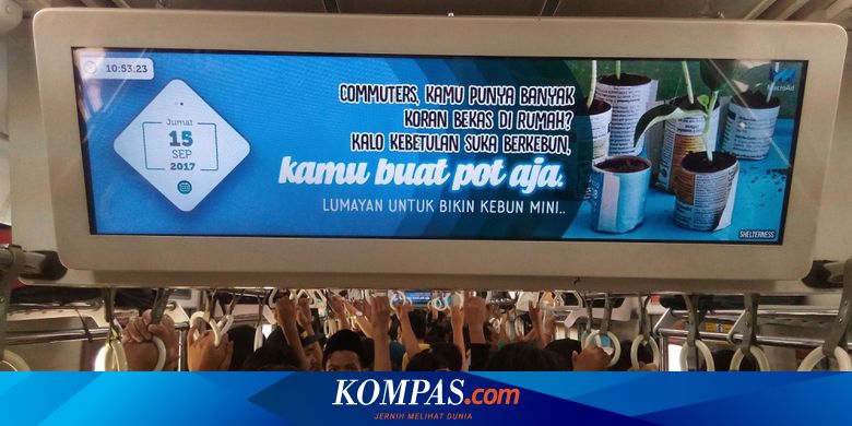 Revolusi 1.000 Layar Media Digital di Kereta