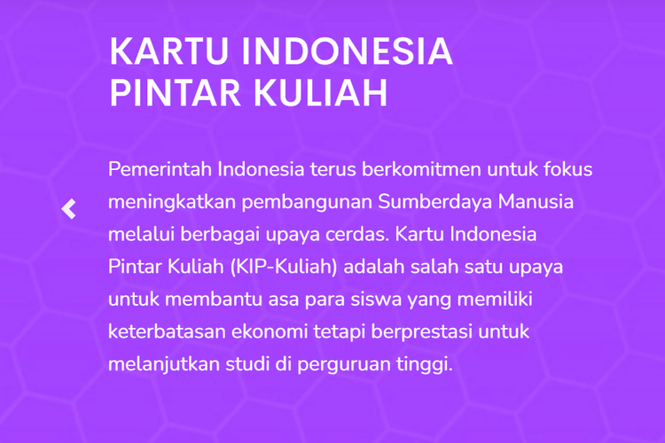 Foto : KIP Kuliah 2025 Resmi Dibuka, Begini Syarat dan Cara Daftarnya Foto : KIP Kuliah 2025 Resmi Dibuka, Begini Syarat dan Cara Daftarnya