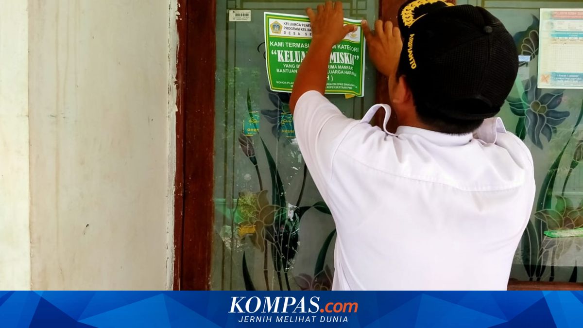 Dengan Stiker "Keluarga Miskin", Desa Ini Berhasil Tertibkan Penerima ...
