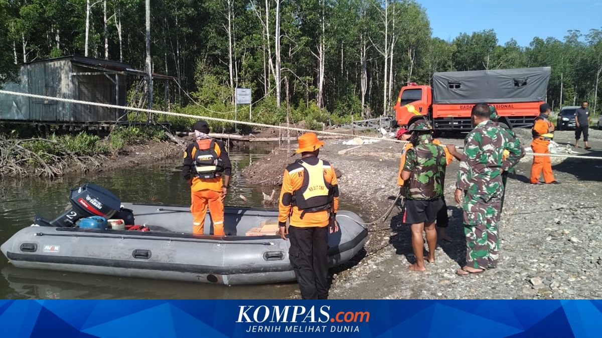Prajurit TNI Korban Longboat Tebalik di Papua Belum Ditemukan