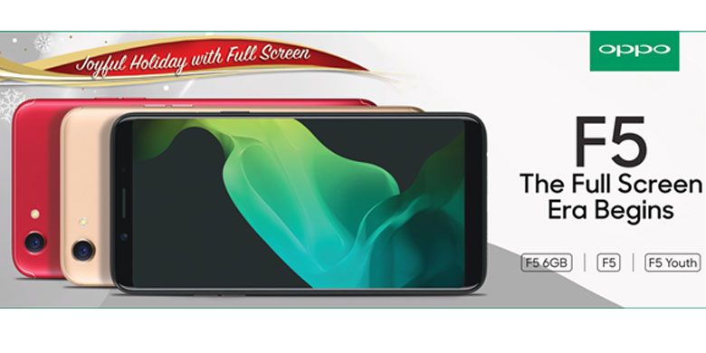 OPPO F5 Series: “Smartphone Full Screen”, Teman Tahun Baru-mu
