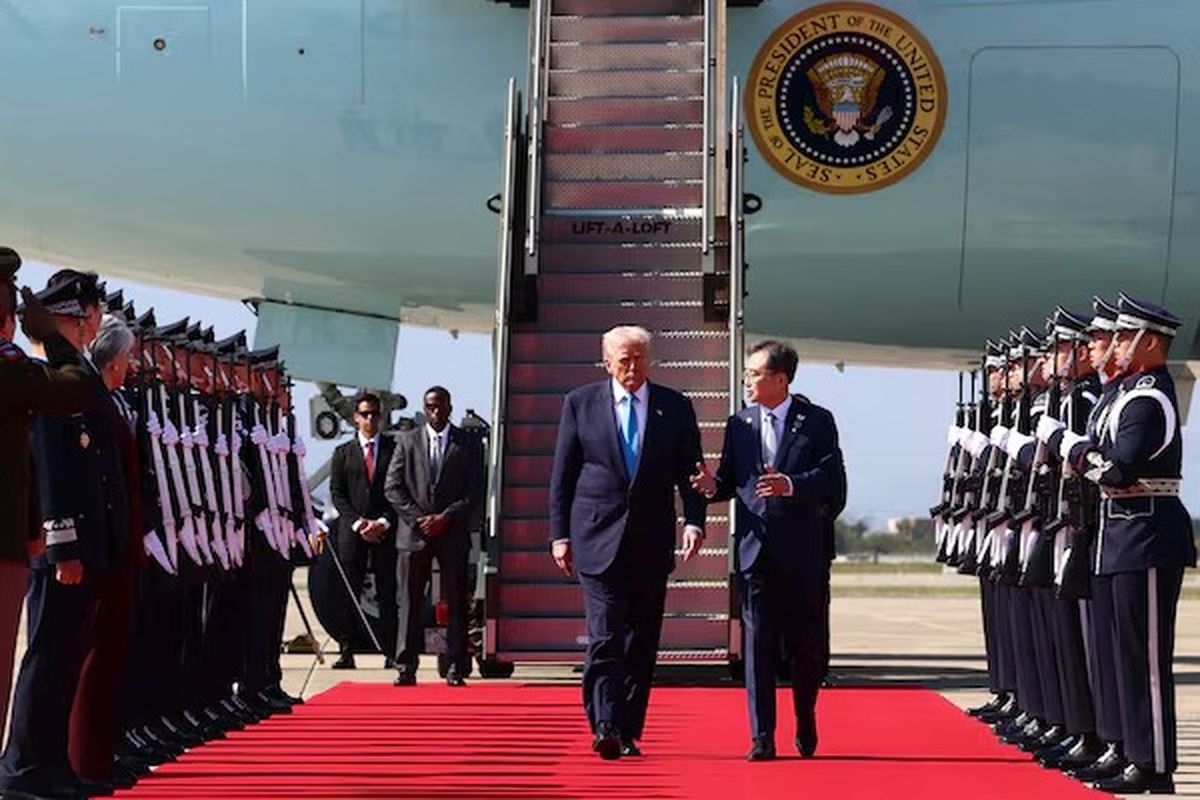 Trump Tiba di Korea Selatan, Bahas Perdagangan dan Pertemuan dengan Xi ...