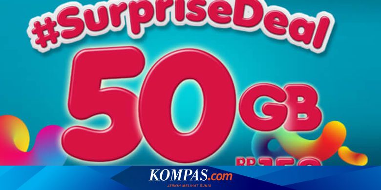 Khusus Hari Ini, Paket Data 50 GB Telkomsel Mulai Rp 130.000