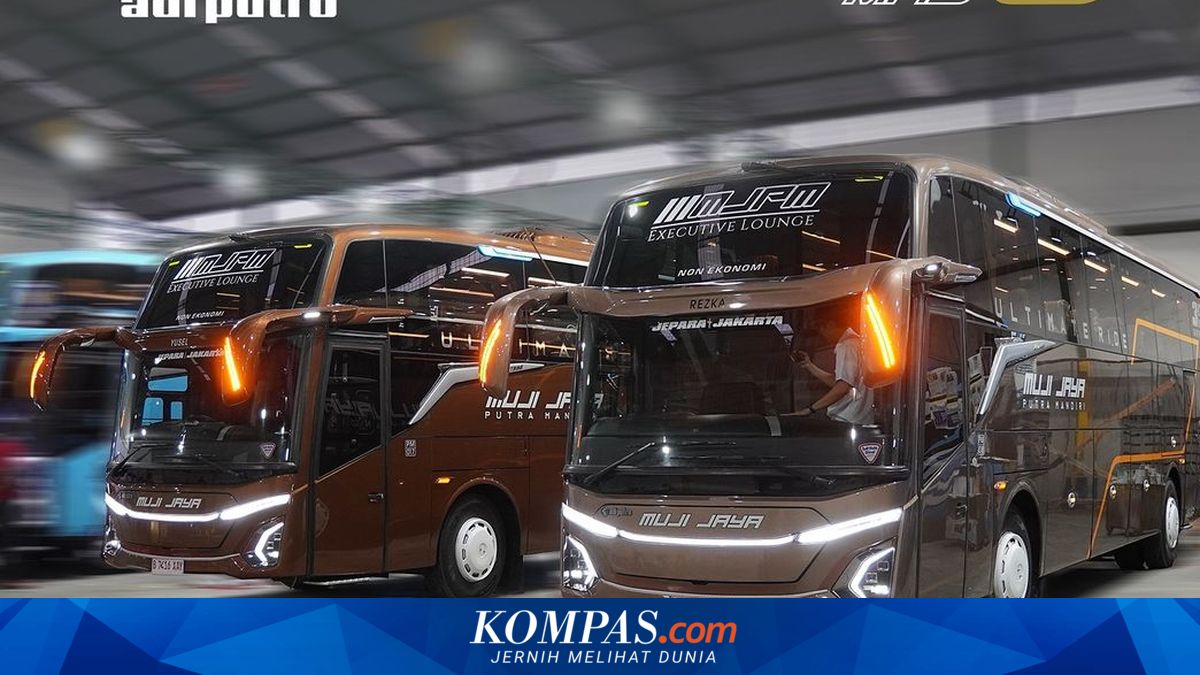 PO Muji Jaya Rilis 2 Unit Bus Baru, Pakai Sasis Hino