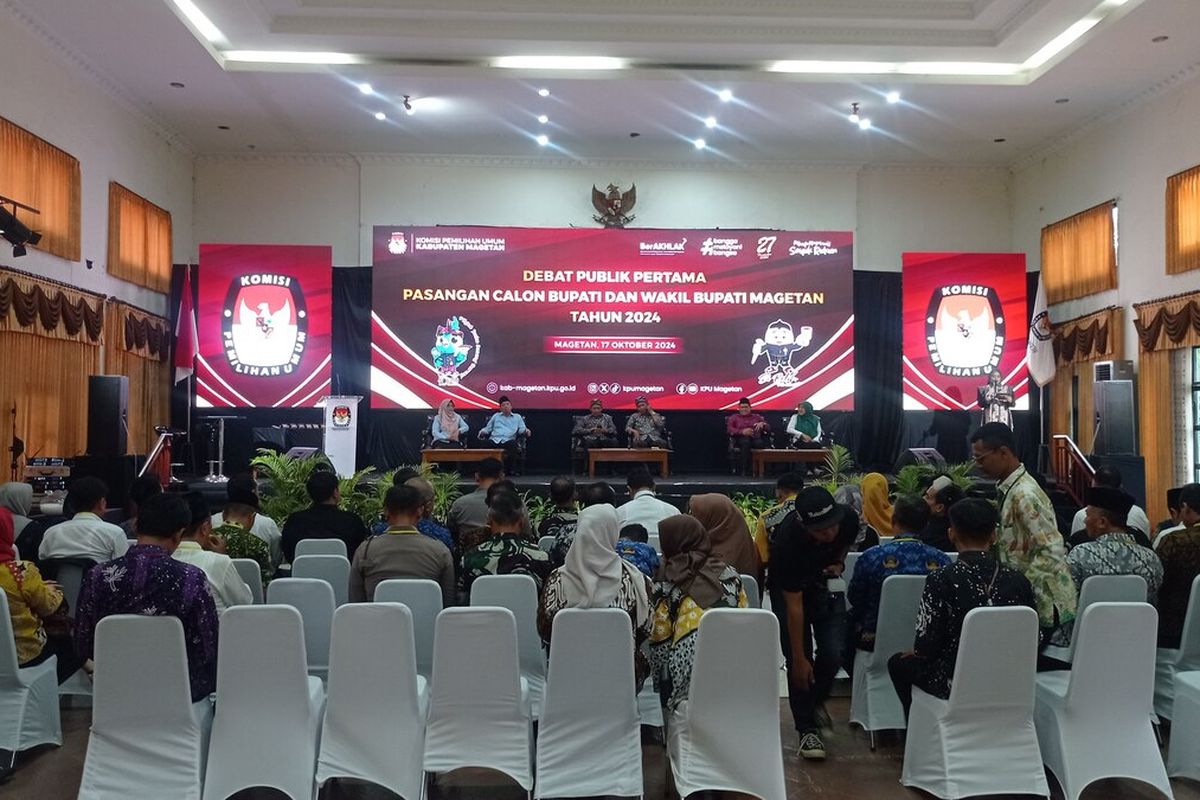 Debat Perdana Pilkada Magetan, Angkat Tema Budaya dan Persaingan Global