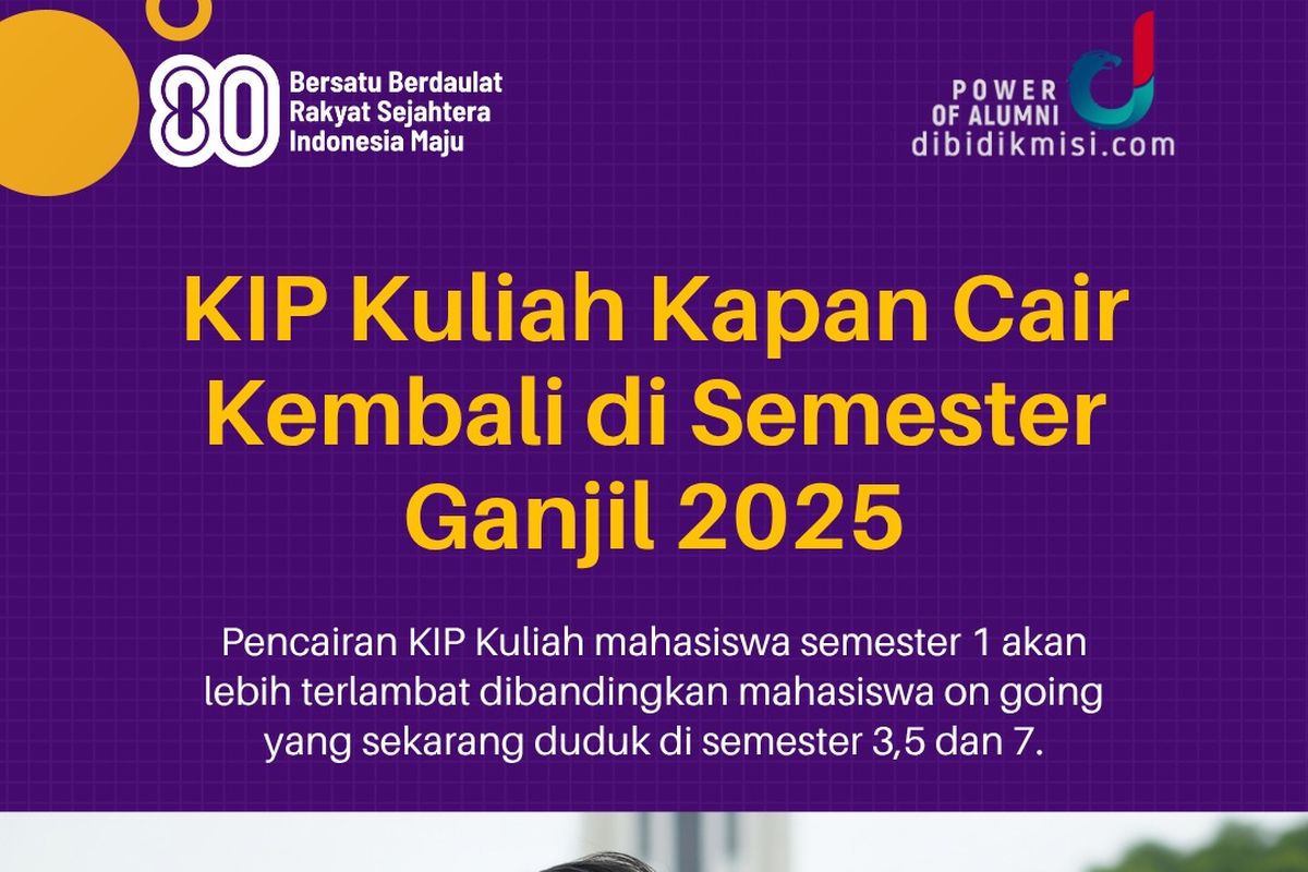 Kapan KIP Kuliah 2025 Cair Semester 3? Simak Estimasi dan Prosesnya