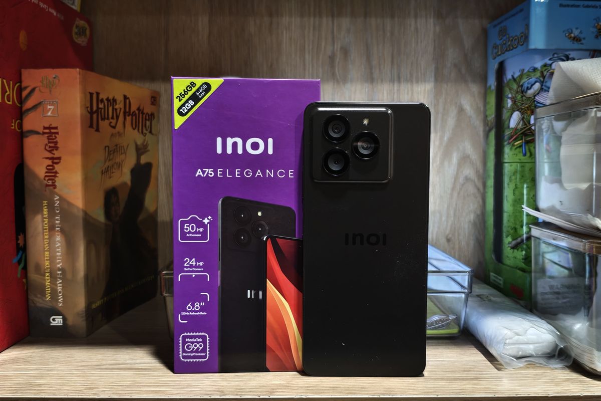 Menjajal Ponsel Inoi A75 Elegance, Harga Rp 2 Jutaan RAM Besar