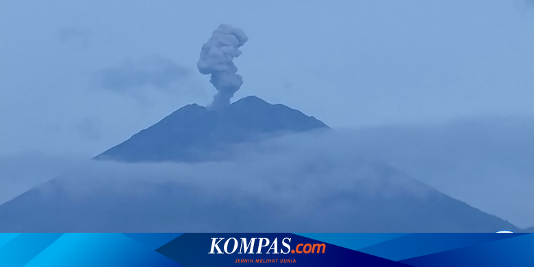 Gunung Semeru Alami Erupsi Lagi, Keluarkan Letusan Setinggi 1.000 Meter