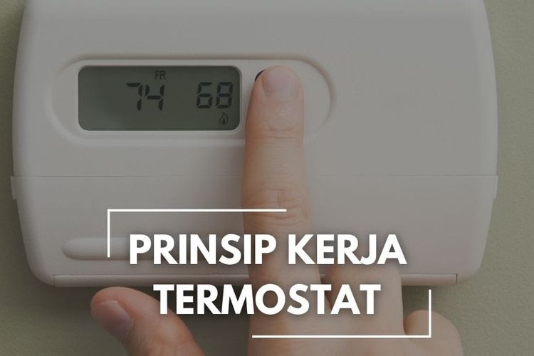 Foto : Prinsip Kerja Thermostat sebagai Sensor Suhu