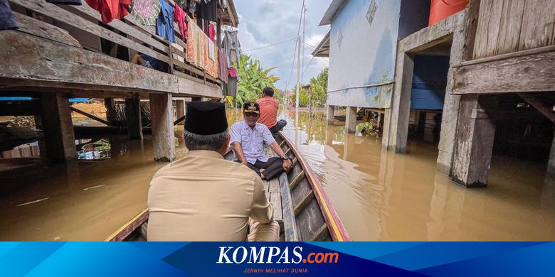 20.000 Rumah di Muba Sumsel Terendam Banjir, Akses Jalan Nasional Terputus
