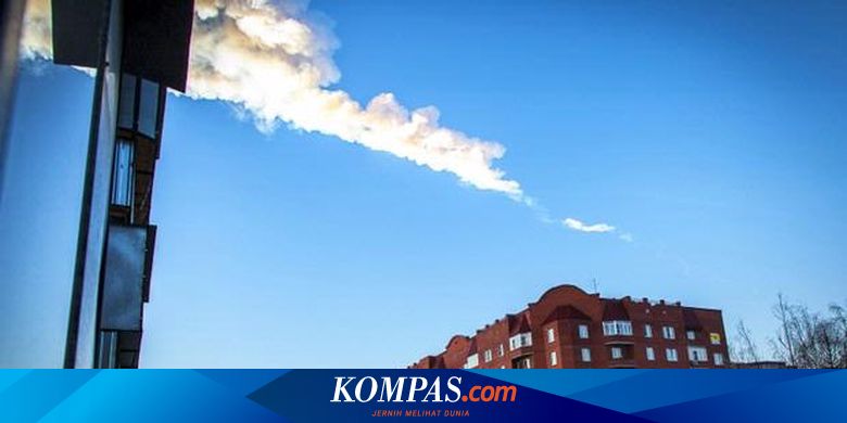 Meteor di Rusia Pecahan Asteroid yang Sedang Menuju Bumi?