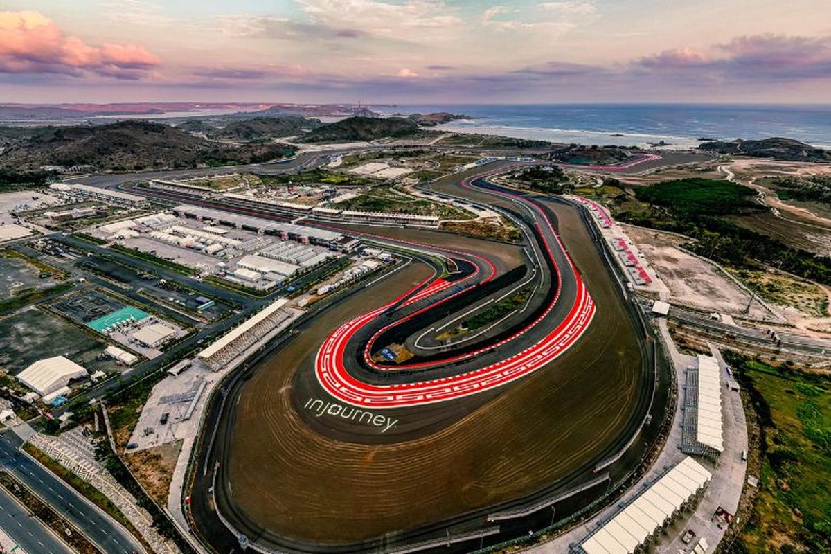 Sirkuit Mandalika, Venue MotoGP 2025, Dipercantik Motif Tenun Sasak