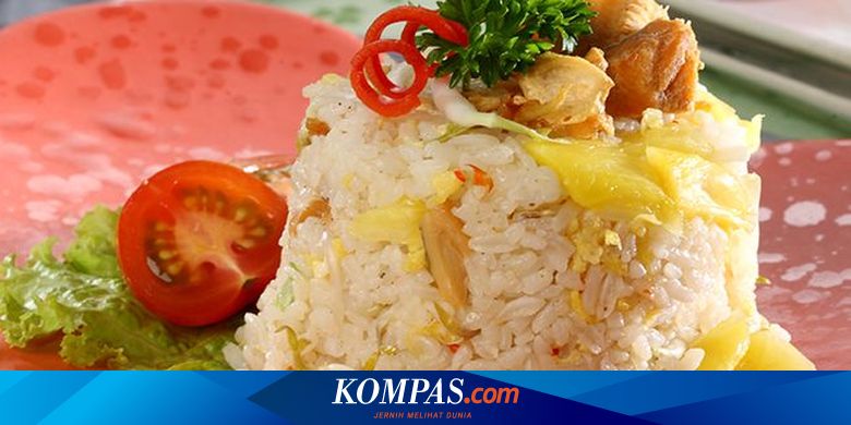 Resep Nasi Goreng Nanas Jambal Roti, Kreasi Nasi Goreng untuk Sarapan