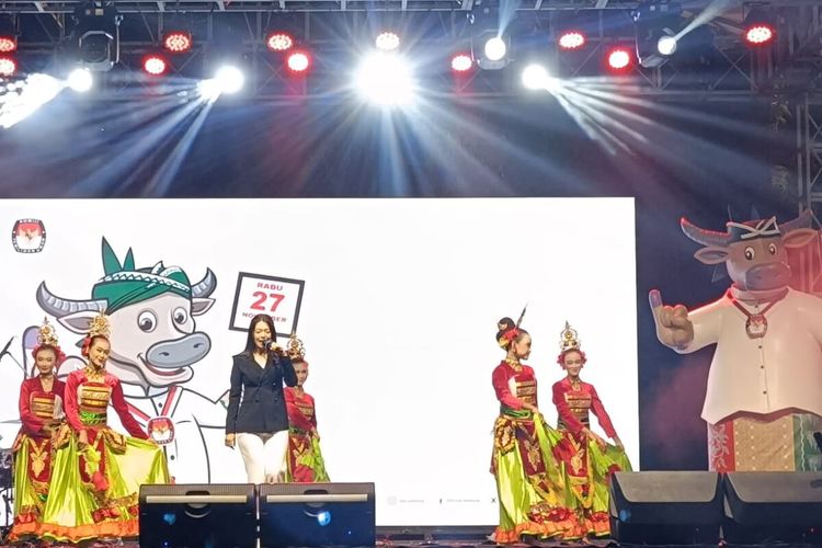 KPU Perkenalkan Kebo Kicak sebagai Maskot Pilkada Jombang 2024