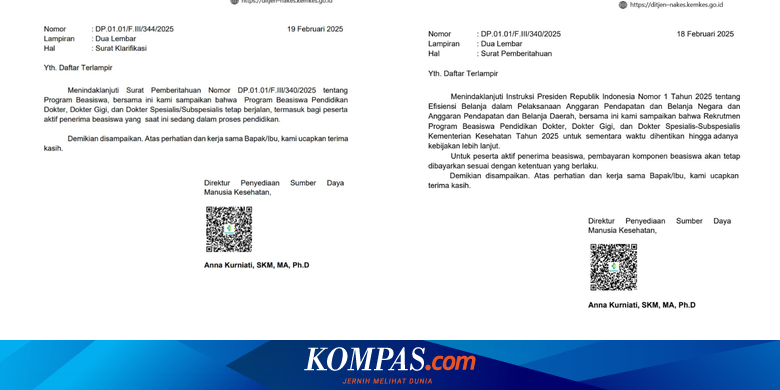 Kemenkes Lanjutkan Beasiswa Dokter meski Ada Efisiensi Anggaran, Ini ...