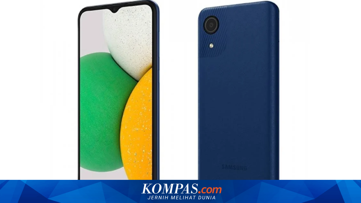 Samsung Galaxy A03 Core Meluncur, Harga Rp 1 Jutaan