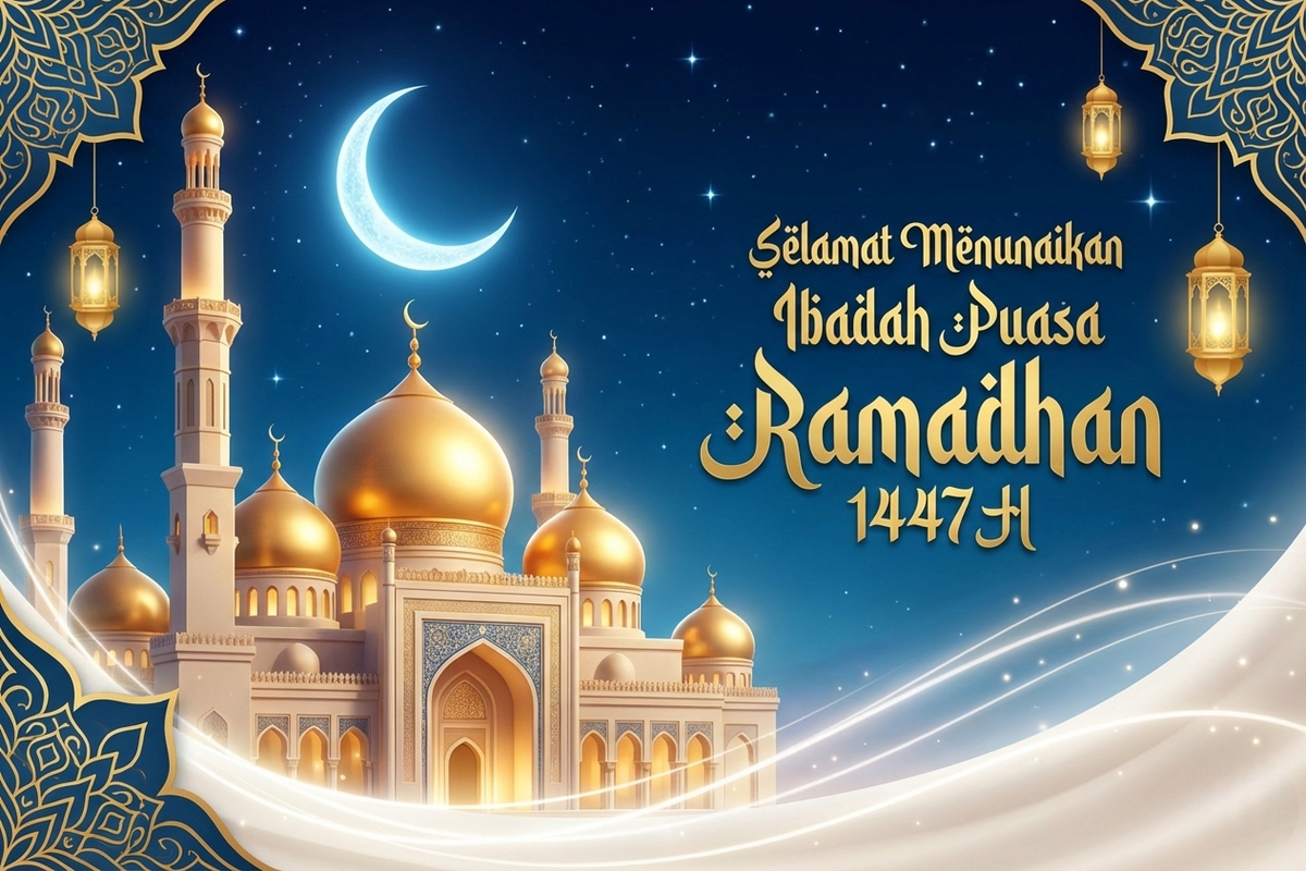 150 Ucapan Selamat Ramadhan 2026 Penuh Doa dan Poster "Marhaban Ya ...