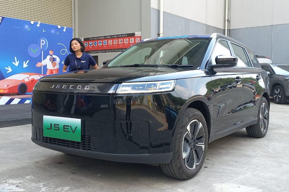 Impresi Awal Coba Jaecoo J5 EV di GIIAS 2025