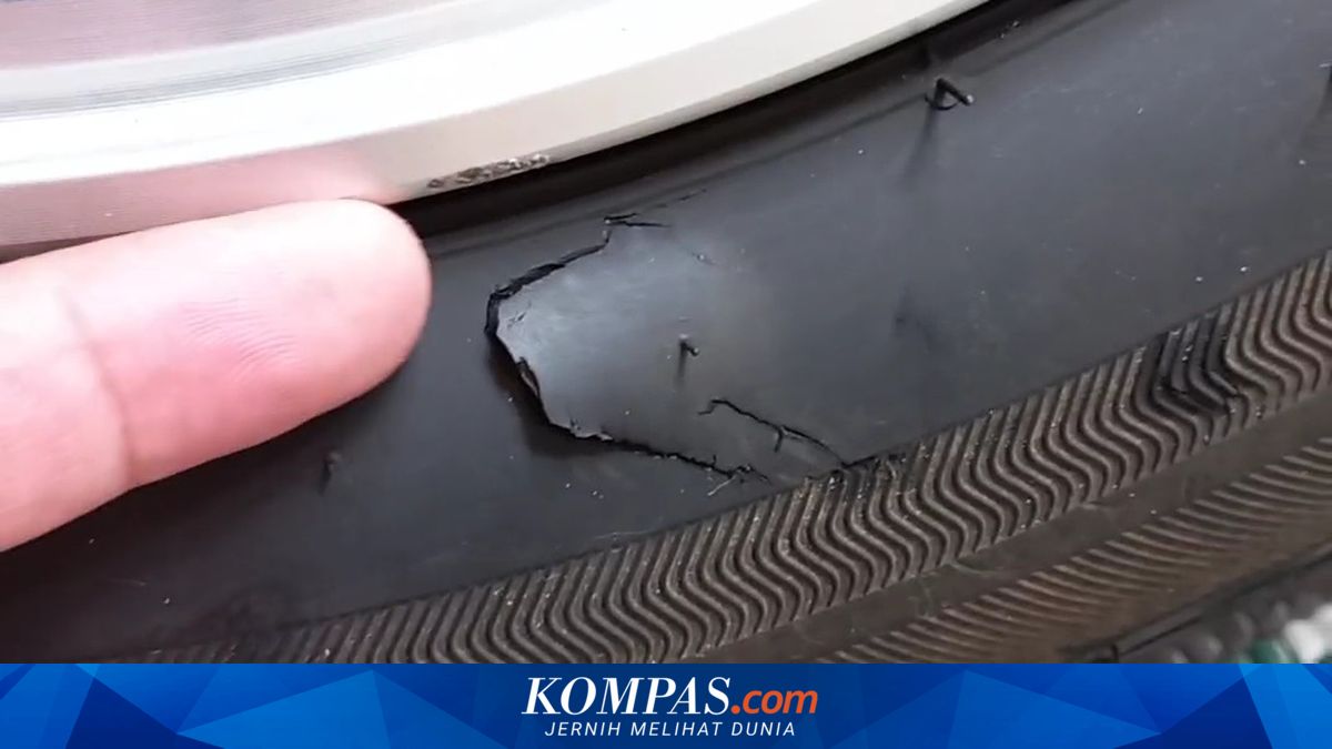 Ban Bocor Samping Tidak Aman Ditambal? Ini Penjelasannya
