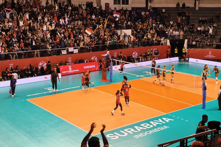 Suporter dan Timnas Voli Putri U21 dapat Pujian dari Media Italia