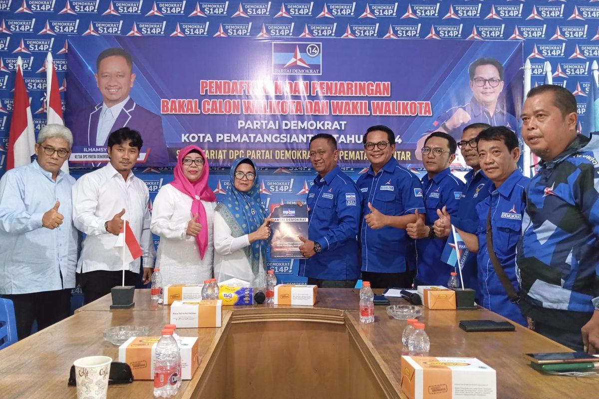 Kunjungi Kantor Partai Demokrat, Susanti Minta Restu Maju Jadi Walkot ...