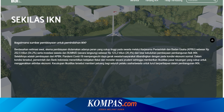 Berapa Luas Cakupan Wilayah IKN Nusantara?