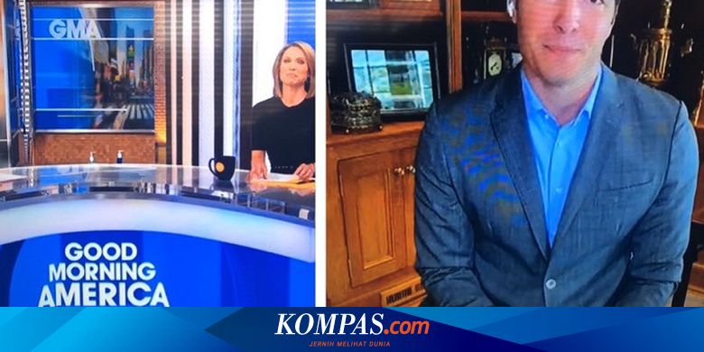 Penyiar Ini Tampil di Layar Televisi Tanpa Celana