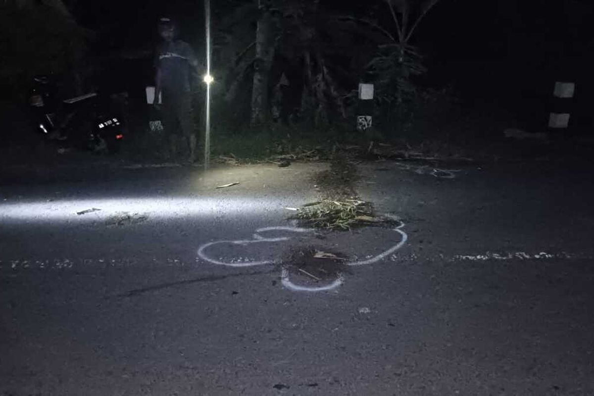 Hindari Jalan Berlubang, Pengendara Motor di Kulon Progo Malah Tabrak Lansia hingga Tewas
