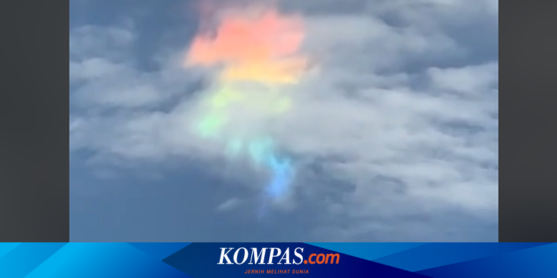 Viral, Video Fenomena Langit Berwarna-warni Disebut Pelangi Api, Apa Itu?