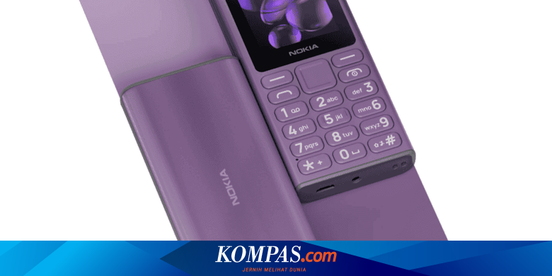 Ponsel "Feature" Nokia 105 (2024) Meluncur dengan Layar Lebih Besar