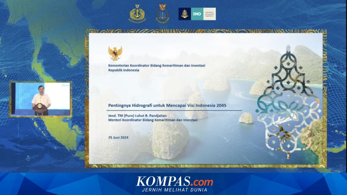 Sebut Anggaran Pushidrosal Kecil, Luhut: Kalau Gini, Pemetaan Baru ...