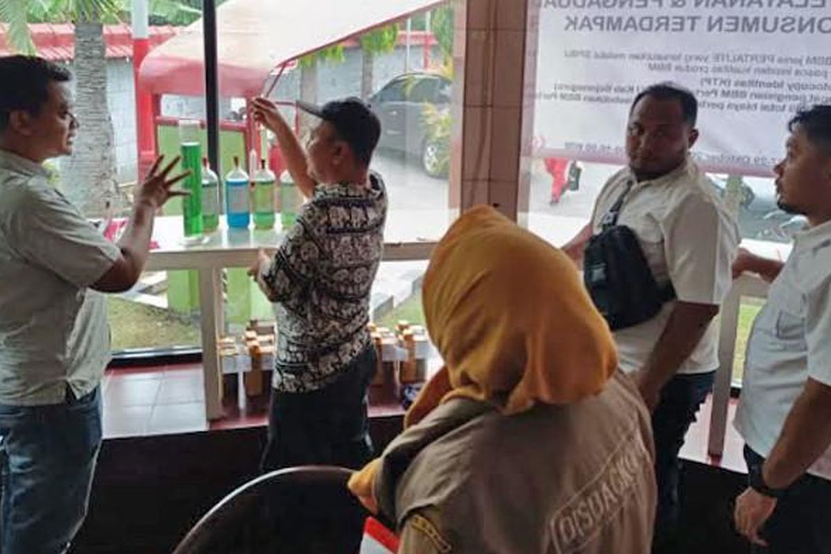 Polres dan Pemkab Bojonegoro Juga Sidak Sejumlah SPBU Imbas Motor ...