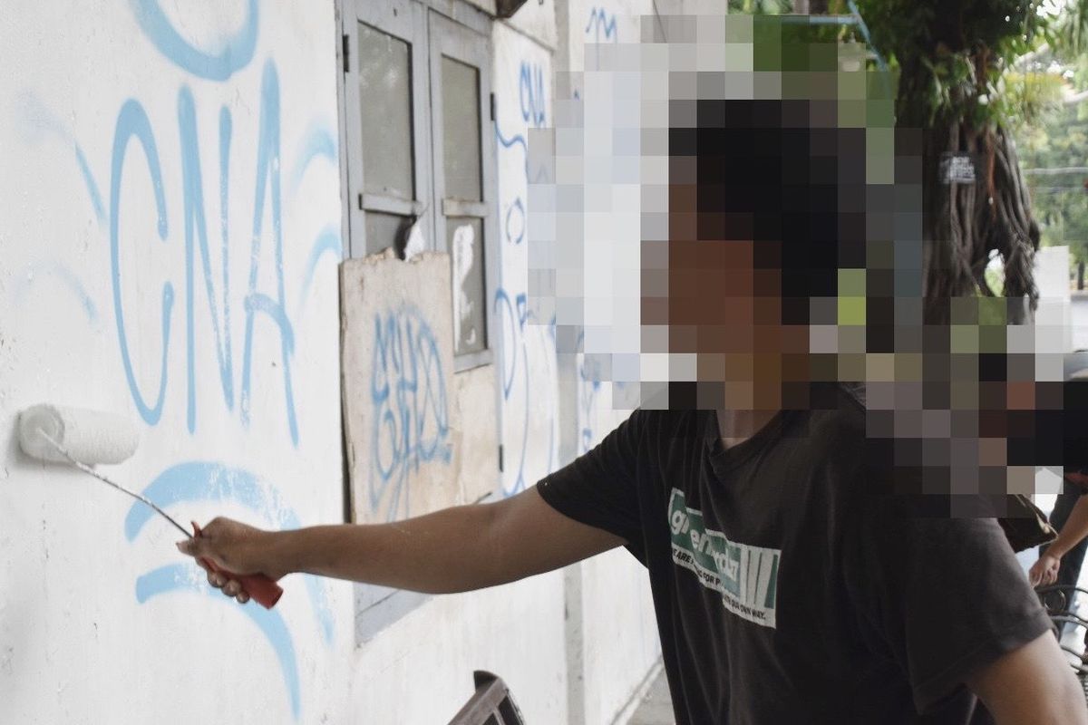 5 Pemuda di Surabaya Ditangkap karena Vandalisme, Diminta Ngecat Tembok