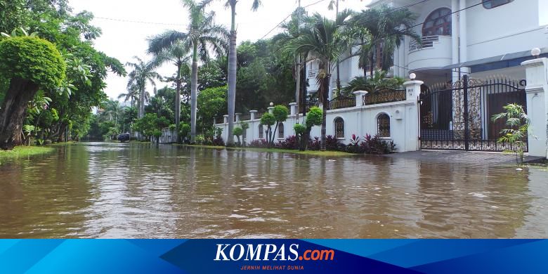 Ini Penyebab Kompleks Elite Ancol Barat Kebanjiran