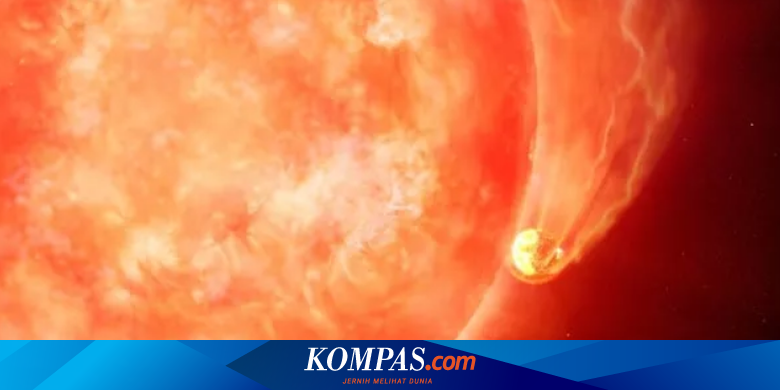Fenomena Bintang Menelan Seluruh Planet, Seperti Ini Penampakkannya