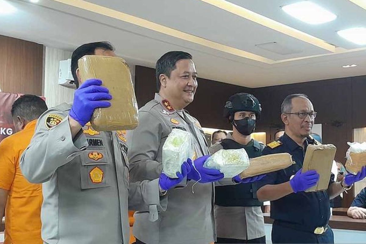 Polda Aceh Gagalkan Penyelundupan 20 Kg Sabu dari Malaysia