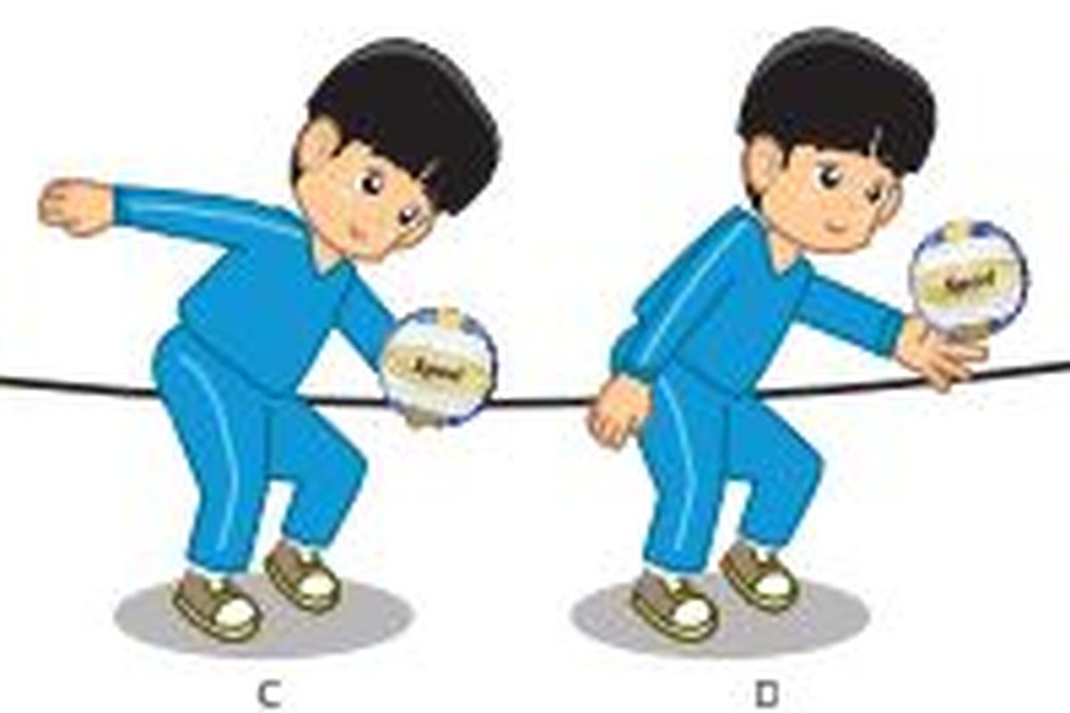 Servis Bawah Bola Voli