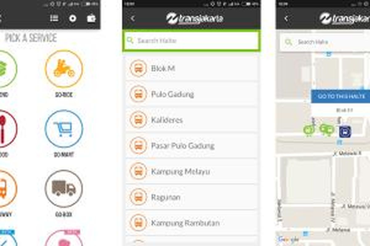 Layanan Transjakarta "Go-Busway" Sudah Ada di Aplikasi Go-Jek