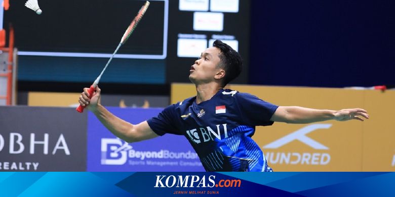Hasil Badminton Asia Championships 2023, Ginting Berjaya di Laga Dramatis