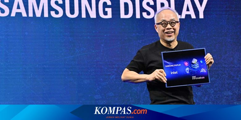 Intel Dan Samsung Pamer Layar Pc Yang Bisa Dipanjangkan