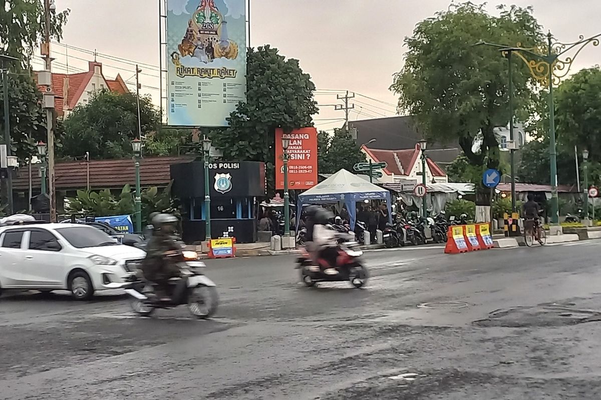 Bentrokan di Jalan Kusumanegara Yogyakarta dan Penutupan Simpang Empat ...