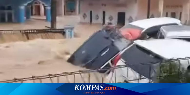 Banjir Bandang di Sukabumi, 6 Mobil Hanyut, 14 Wilayah Terdampak