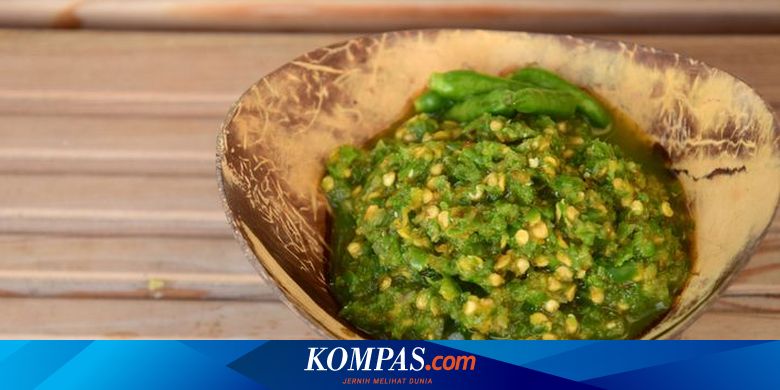 Resep Sambal Ijo Padang, Enak dan Tampak Selalu Segar